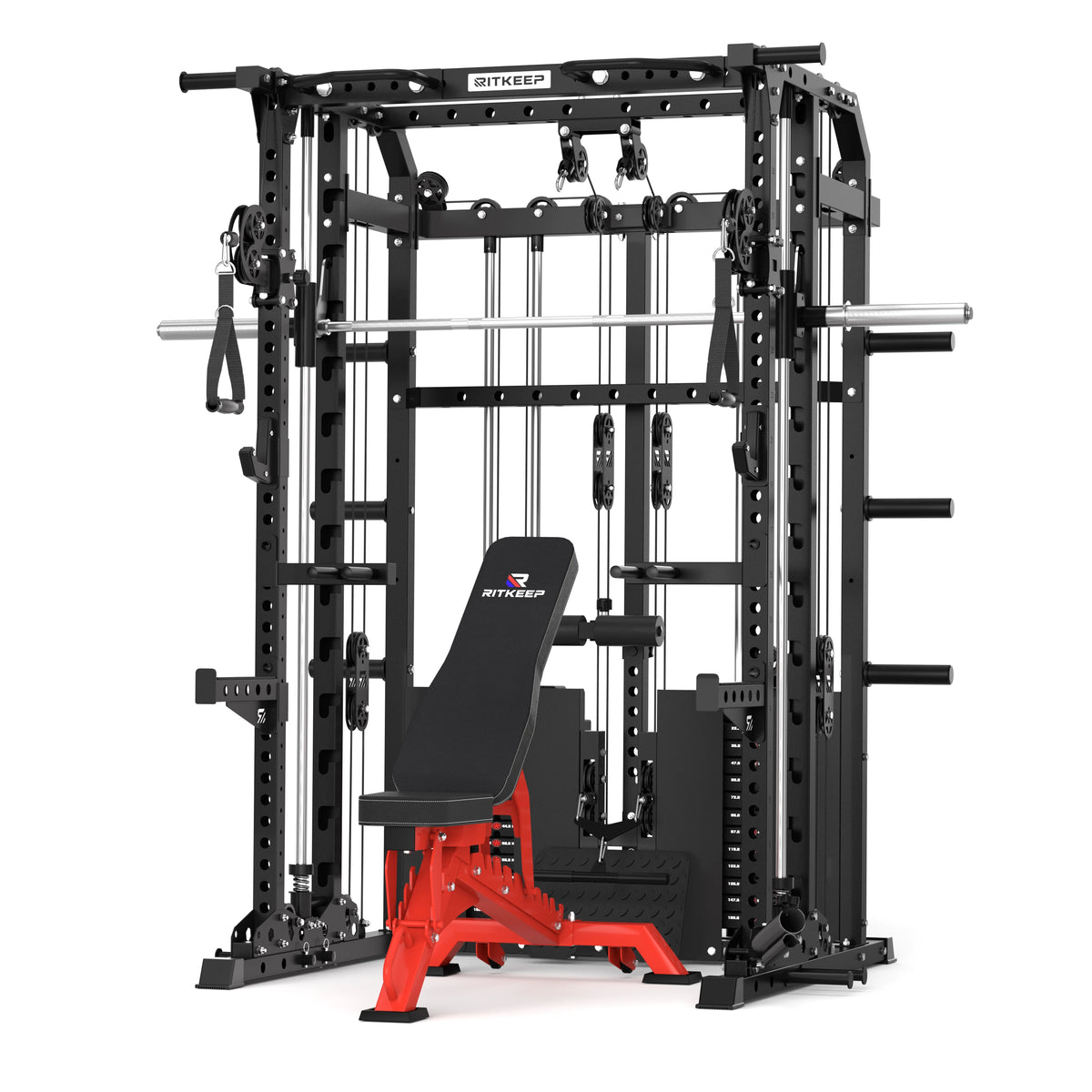 ANVIL S1 Functional Smith Machine with Rear Dual Weight Stacks ...