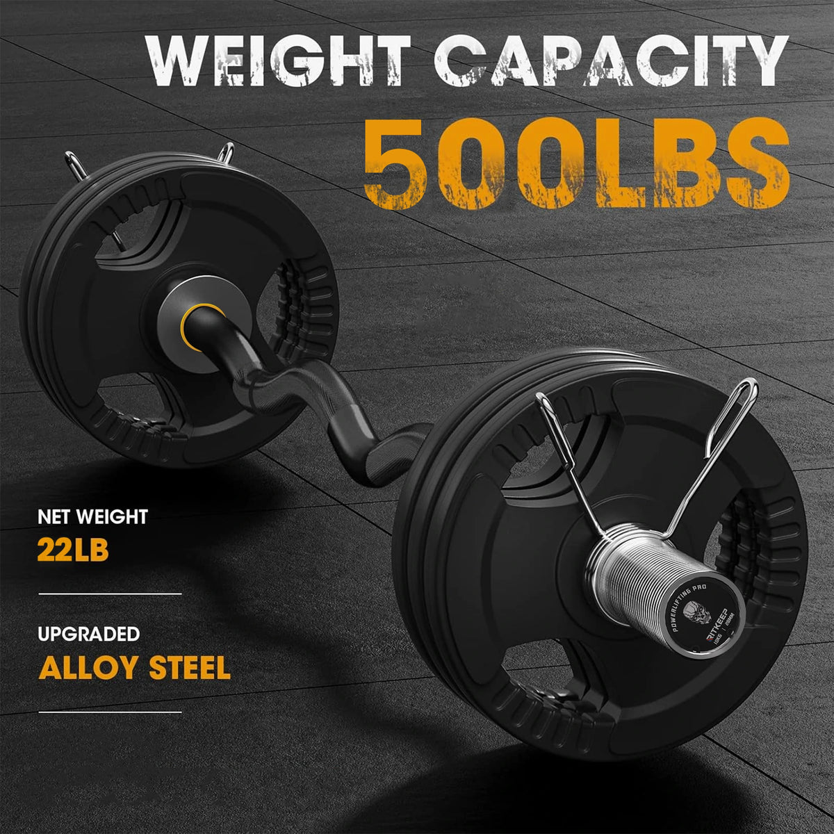 4ft Olympic EZ Curl Bar & Weight Plate Set Package | RitKeep – RitKeep (US)