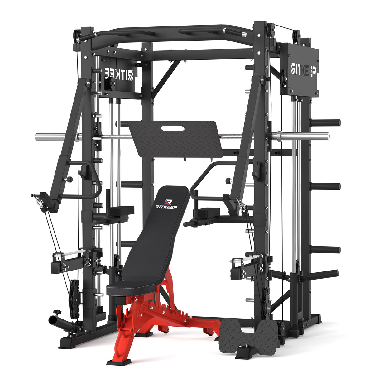 PMAX 4750 Smith Machine with cable pulley system | RitKeep – RitKeep (US)