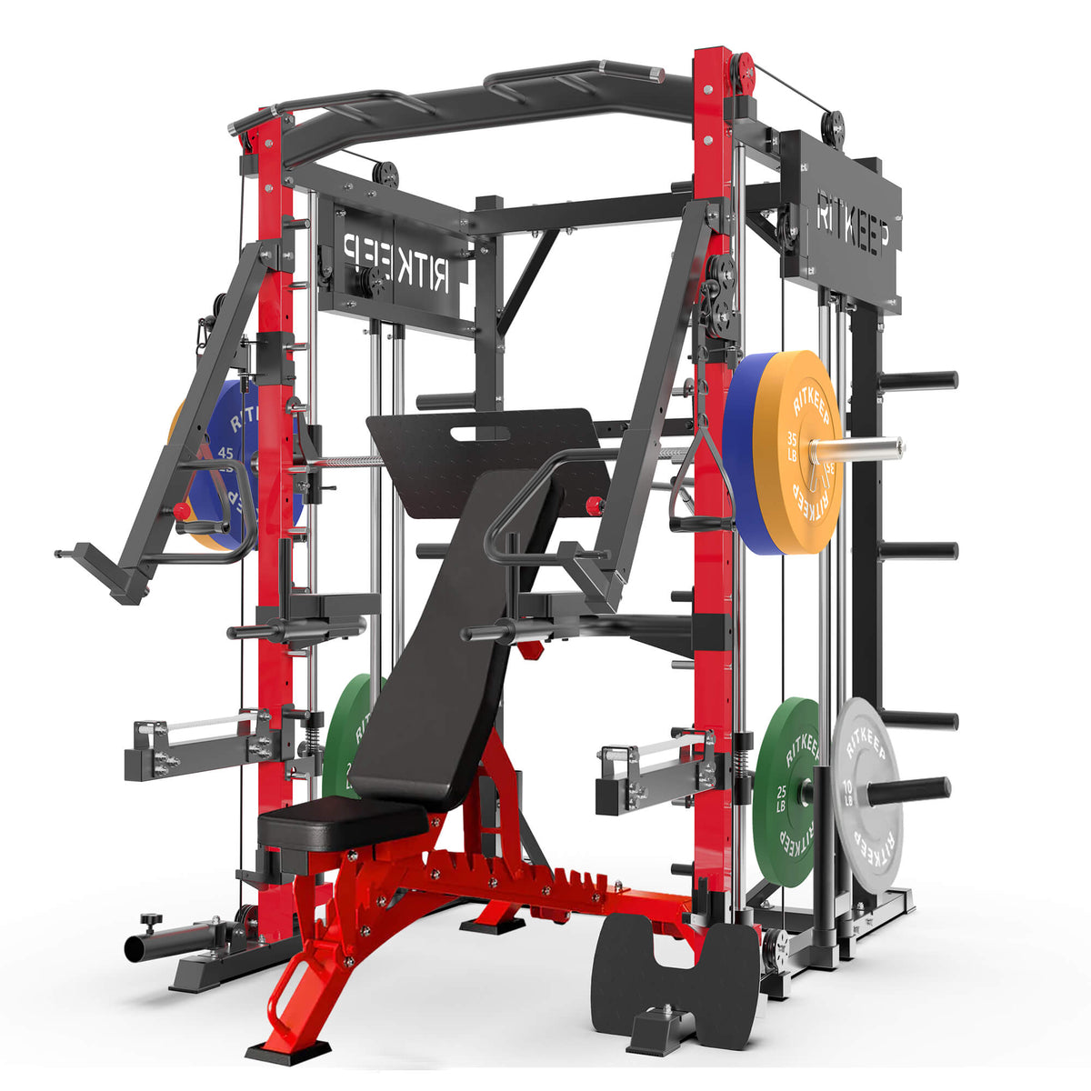 PMAX-4750 Squat Exercise Machine Gym Equipment Package | RitKeep