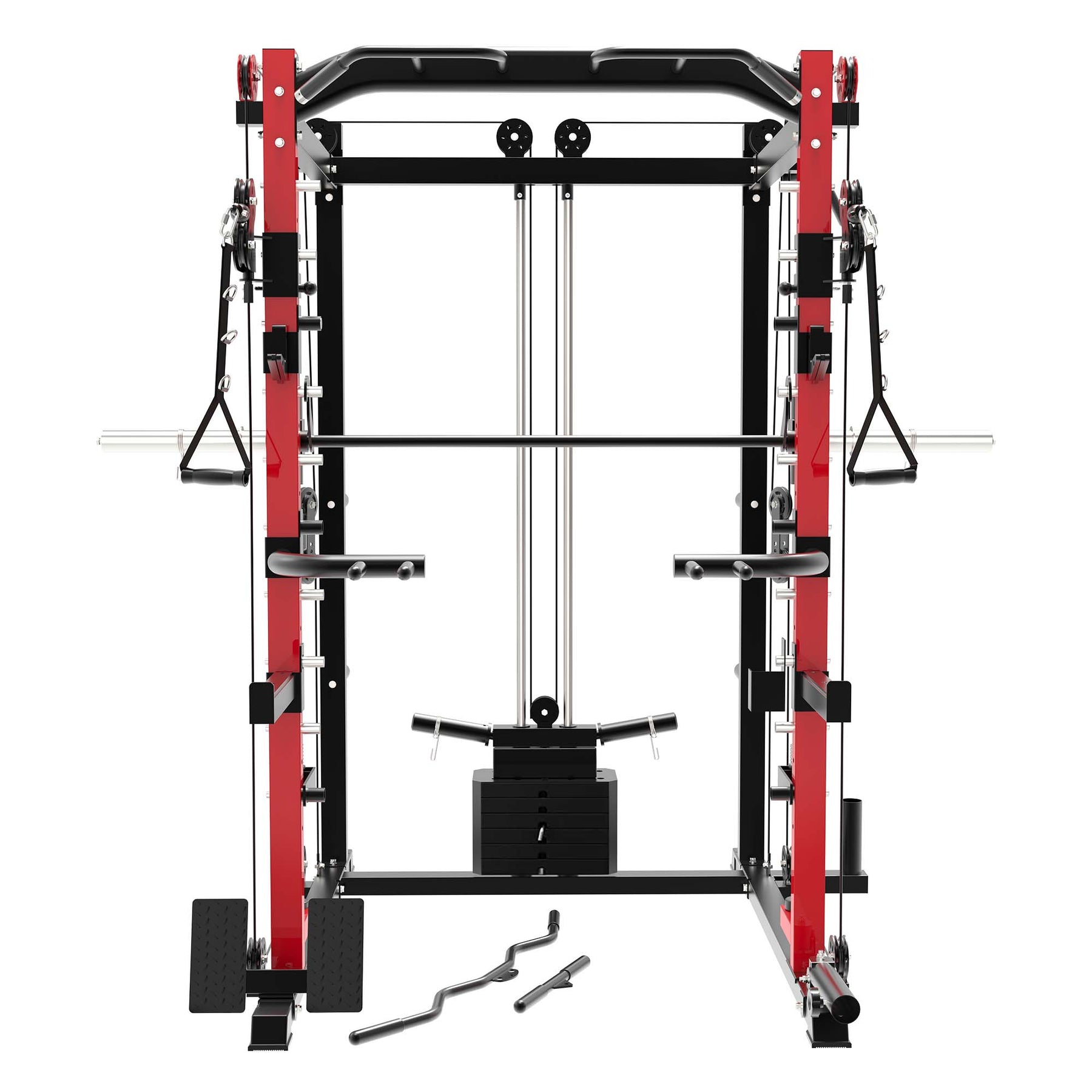 PMAX-4550 Multi-Functional Smith Machine With Weight Stacks | RitKeep