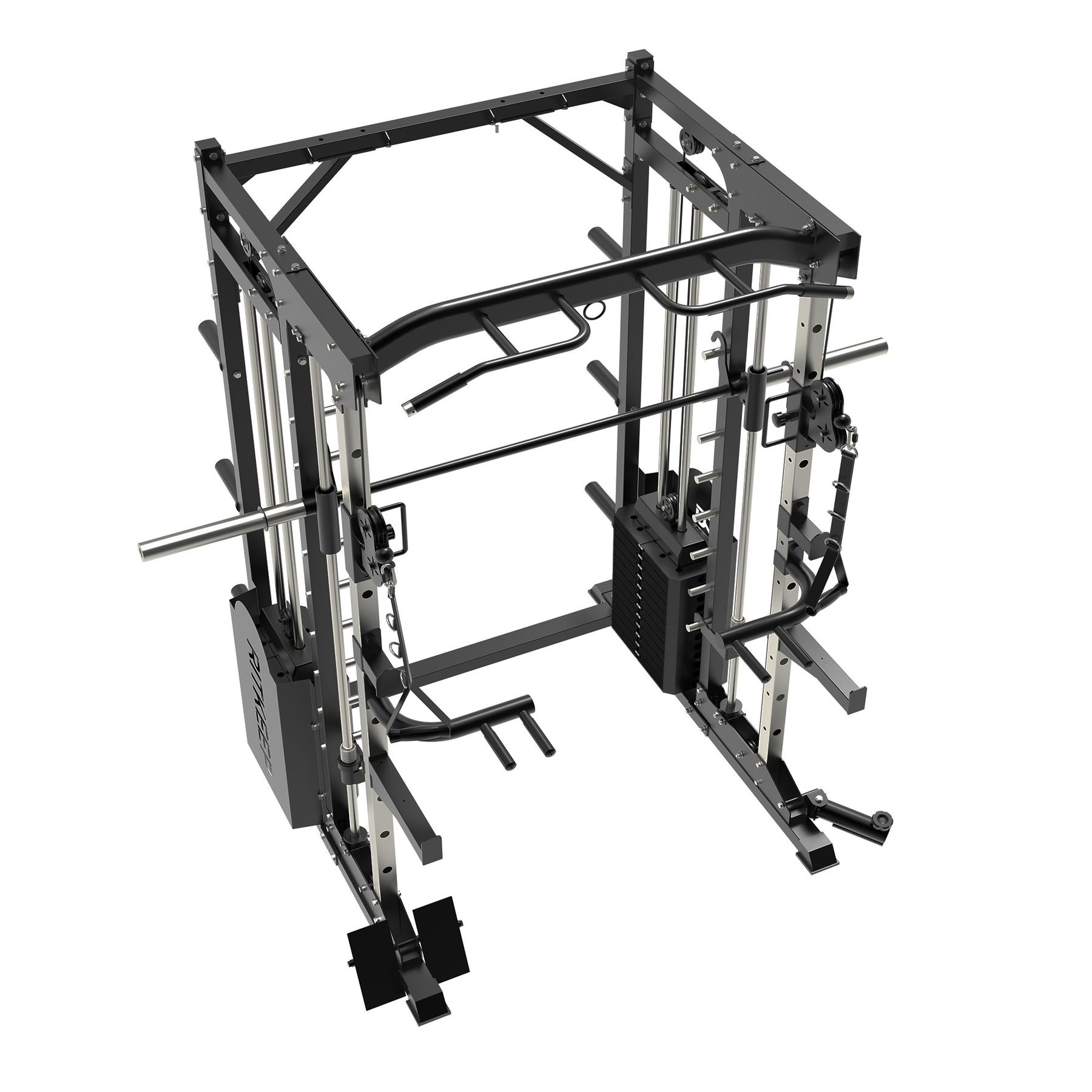PMAX-5600 Smith Machine Trainer With Weight Stack | RitKeep