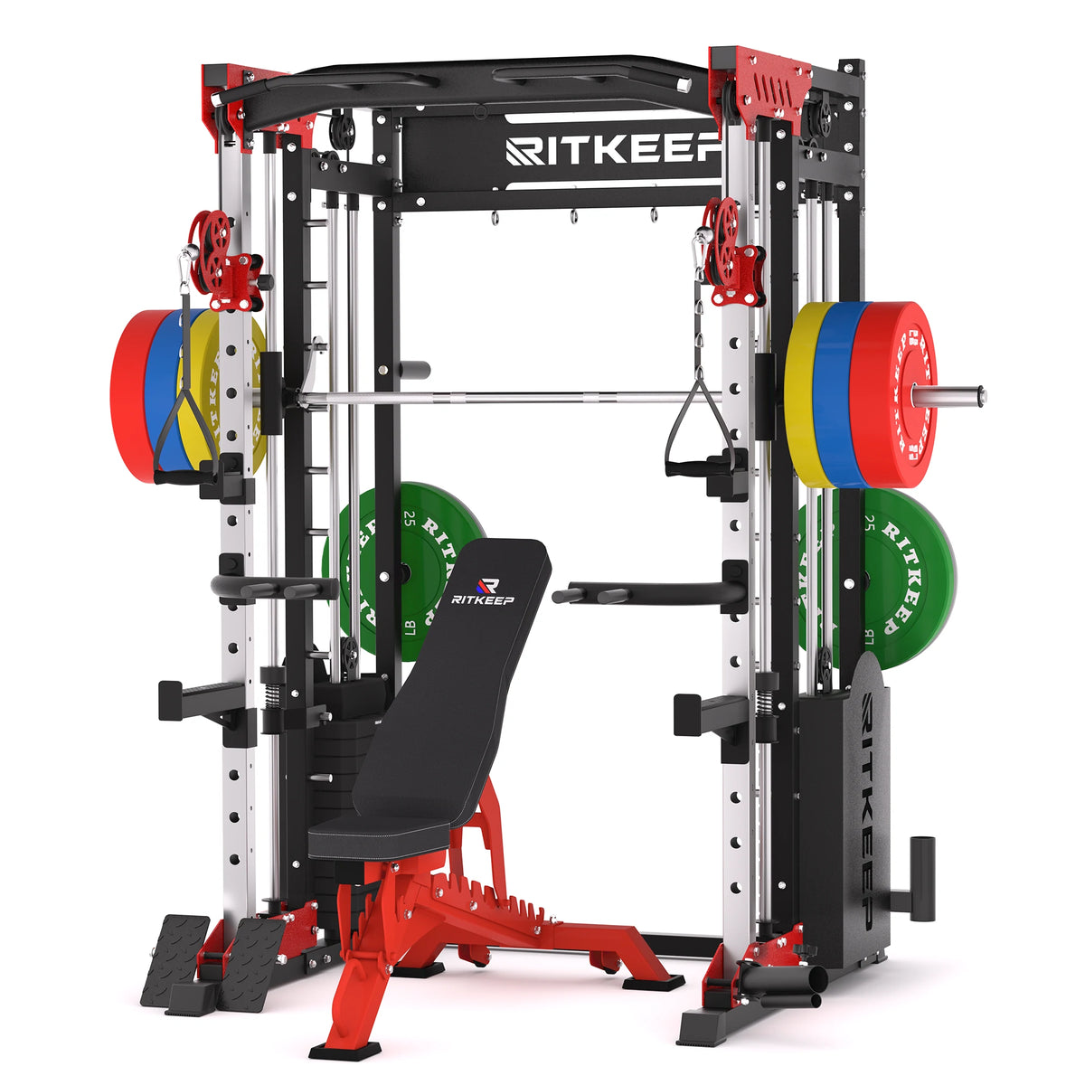 PMAX 5600 Smith Exercise Machine | Home Gym Packages | RitKeep Fitness ...