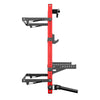 SR-3550 Wall Mount Folding Squat Rack With Pull-Up Bar | RitKeep ...