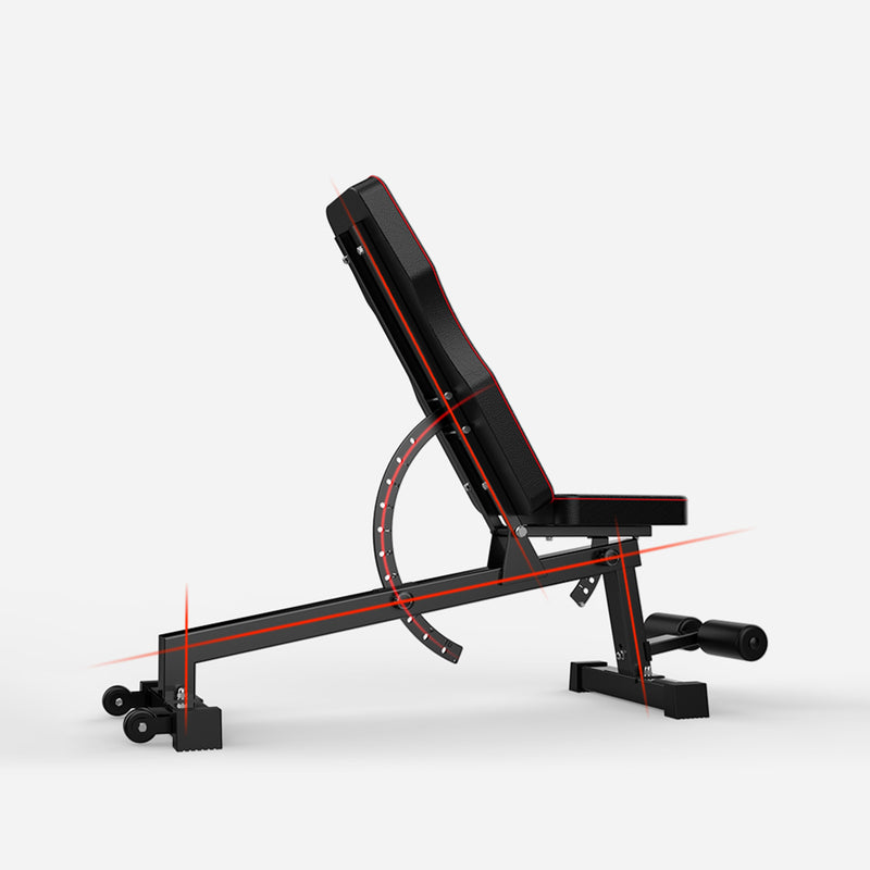 RAB-2000 Adjustable Weight Bench With Leg Attachment | RitKeep