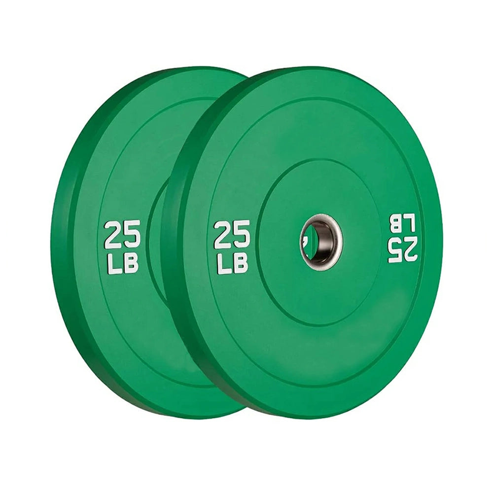 Color 2'' Olympic Rubber Low Bounce Weight Plates | RitKeep