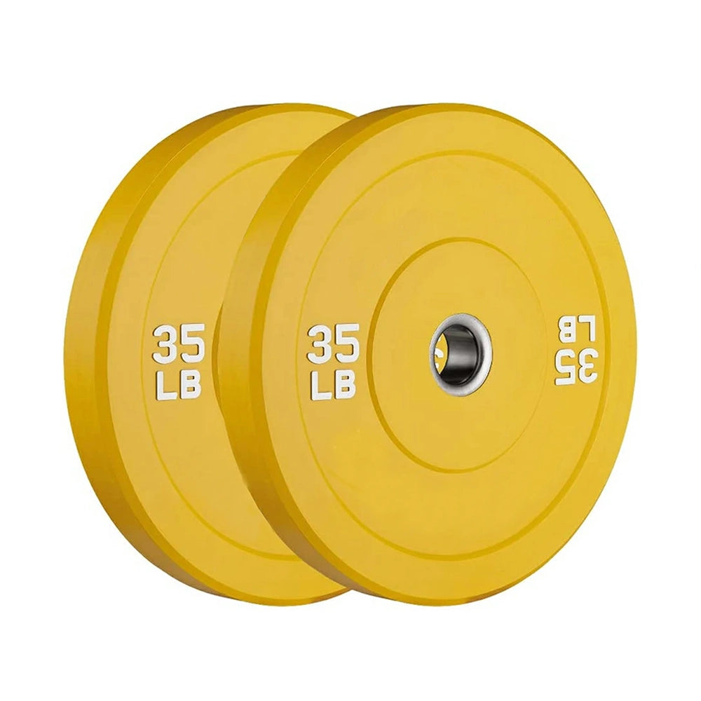 Color 2'' Olympic Rubber Low Bounce Weight Plates | RitKeep