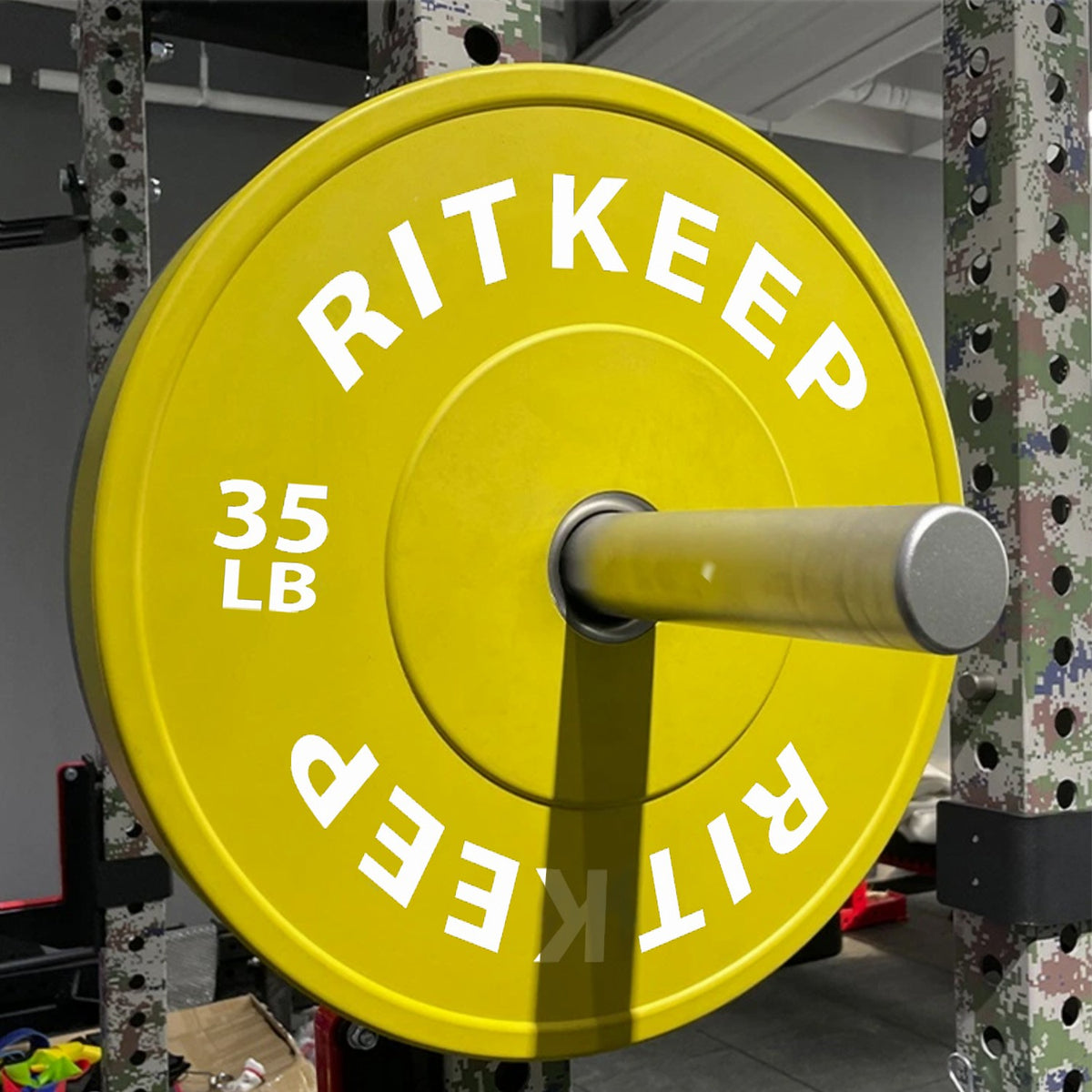 Olympic Rubber Weight Plate | Olympic Bumper Plate| Ritkeep – RitKeep