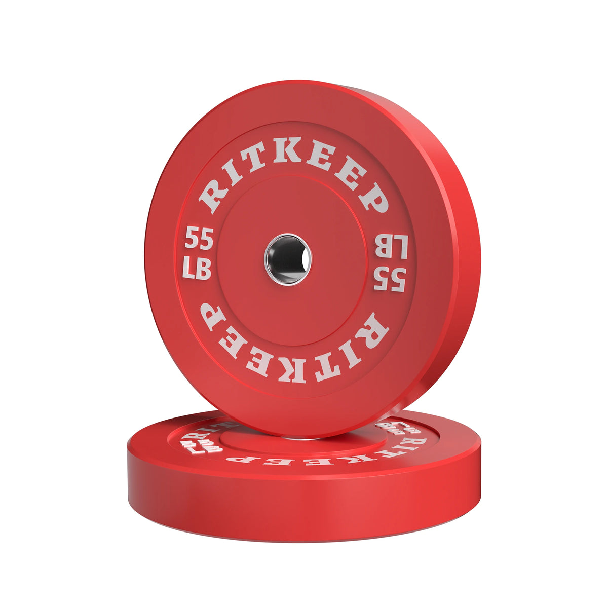 55LB Olympic Color Rubber Bumper Weight Plates | RitKeep – RitKeep (US)